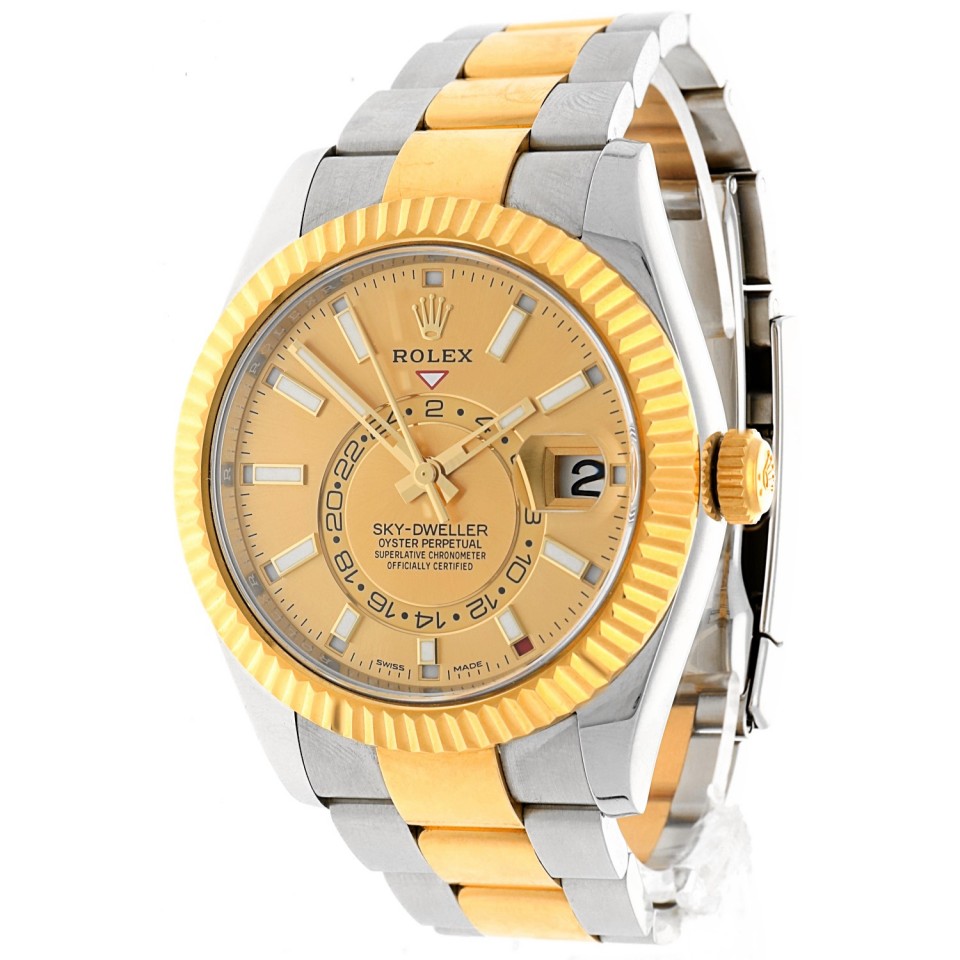 Rolex Sky-Dweller Goud/Staal Ref.326933